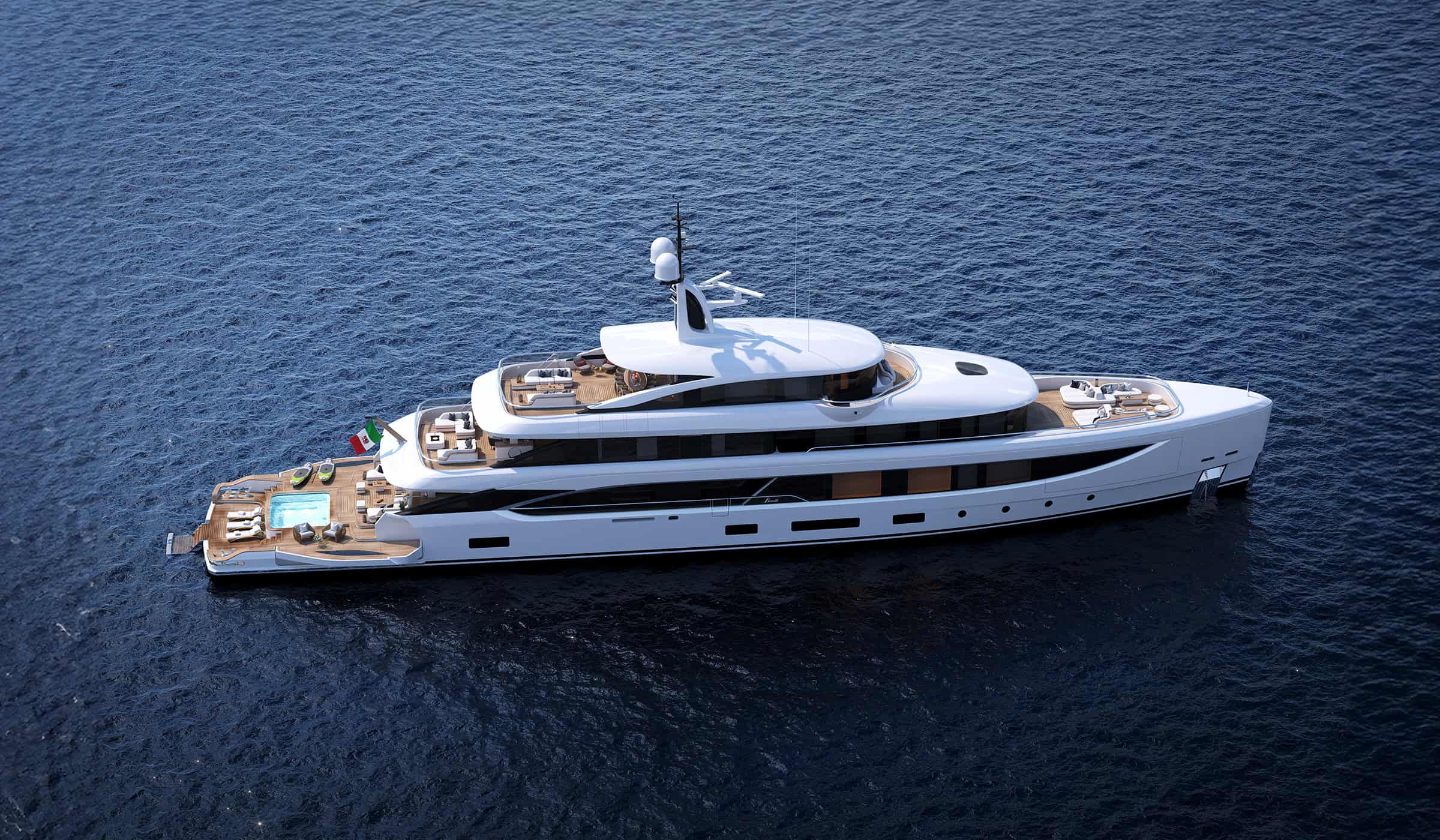 Benetti B.Now 60M Oasis Deck Superyacht Benetti Yachts